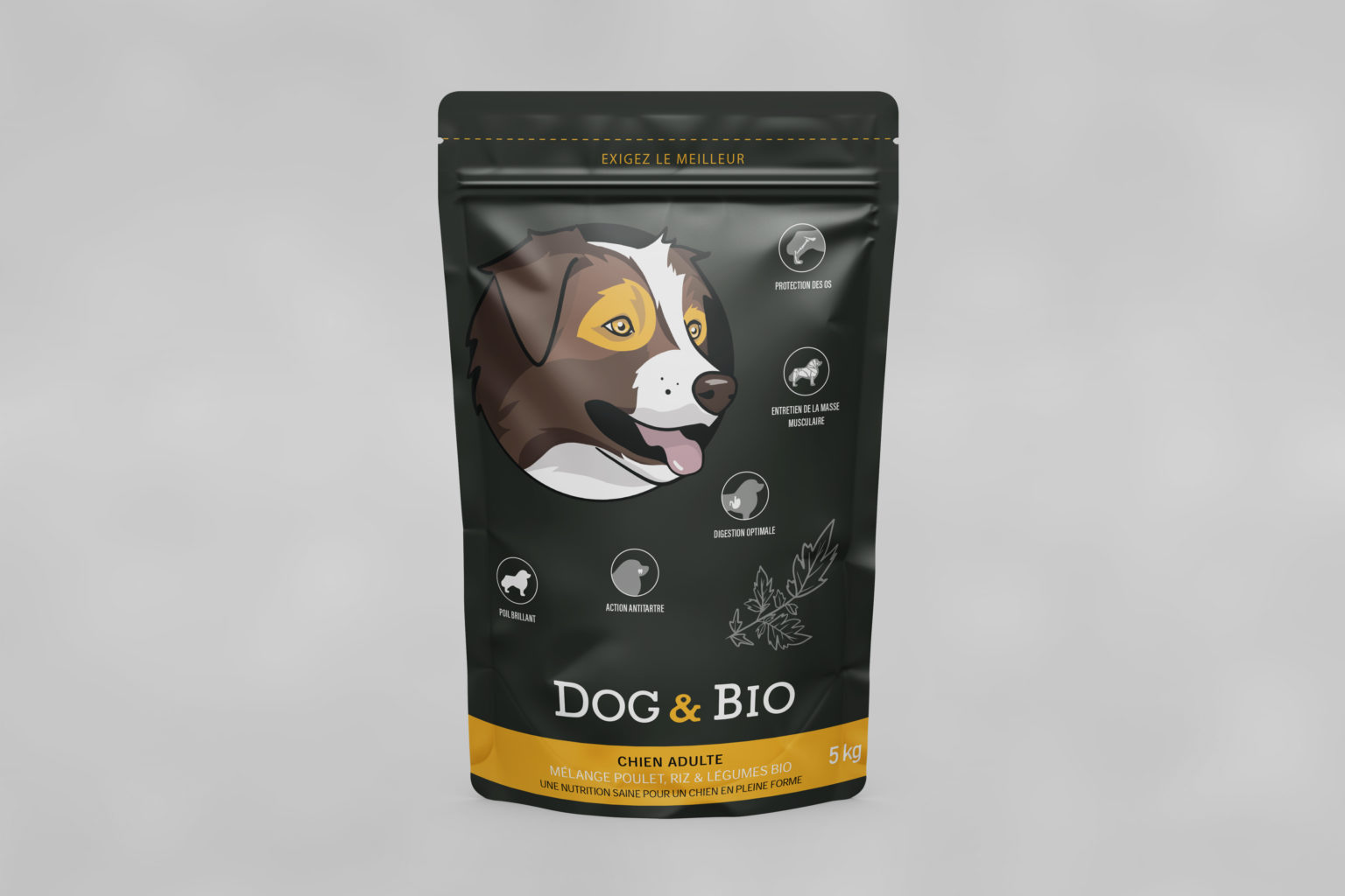 Sac de croquettes pour chien – Auriane Vicente